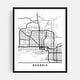 Phoenix Arizona Maps Coordinates Urban Art Print/Poster - Bed Bath ...