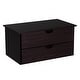100% Solid Wood 2-Drawer Internal Chest for Cosmo 4-Door Wardrobe by Palace Imports - Bed Bath ...
