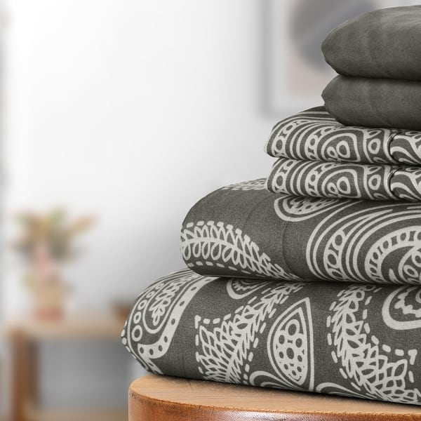 patterned king size sheets