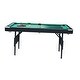 Velvet Pool Table Portable Billiards Table Children's Game Table Games ...