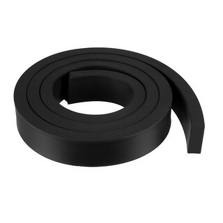 Solid Rectangle Rubber Seal Strip 25mm Wide 10mm Thick, 1 Meter Long ...