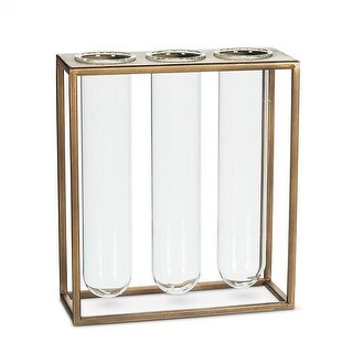 Triple Tubes In A Rack Vase - Bed Bath & Beyond - 40042311