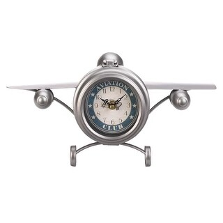 Aviation club jet desk clock - Bed Bath & Beyond - 35697454