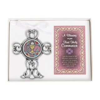 First Communion Cross with Card, All Seasons, Home Decor, Inspirational ...
