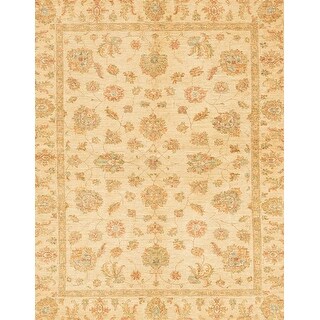 Ahgly Company Machine Washable Abstract Mustard Yellow Area Rugs - Bed ...