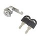 19mm x 25mm Thread Desk Cabinet Drawer Tool Box Quarter Turn Cam Lock ...