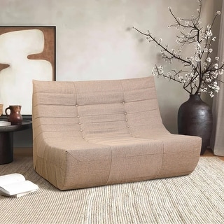 Deko Living Brown Compressed Foam Sofa - Bed Bath & Beyond - 43409979
