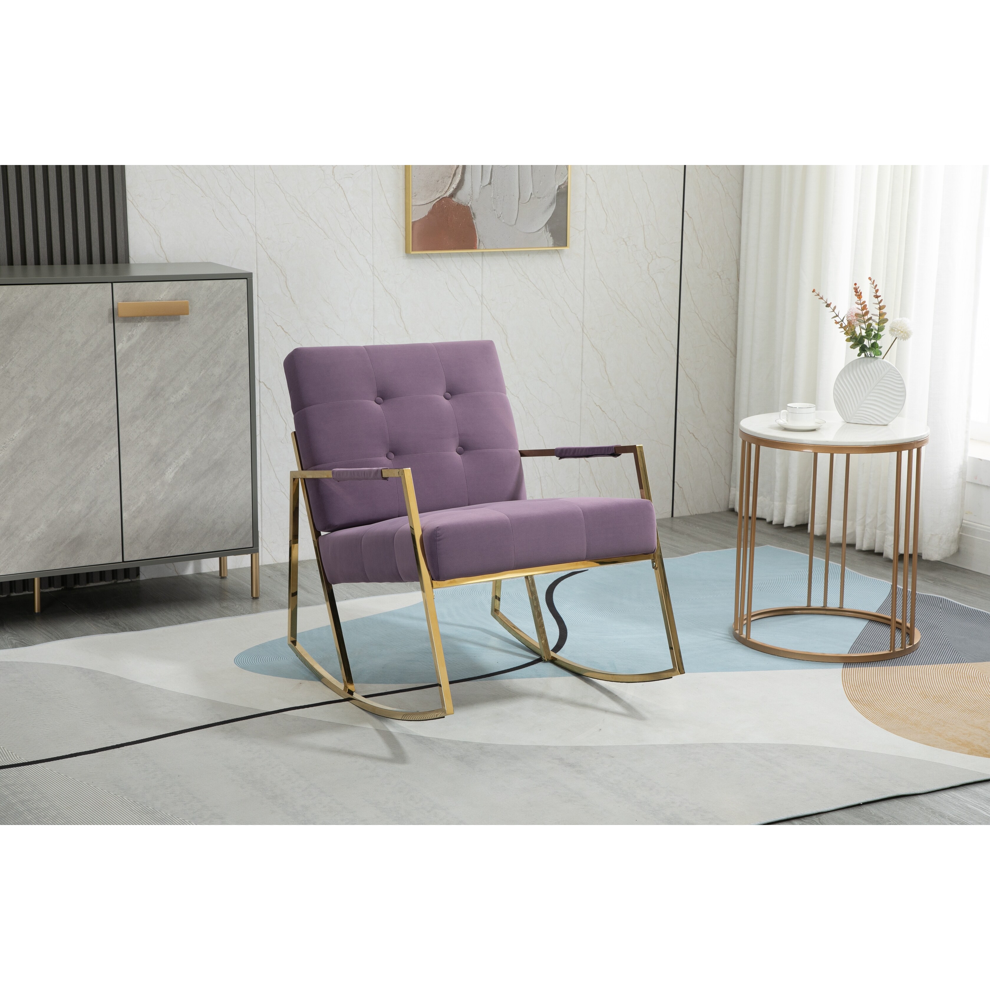Rocking chair stainless steel store