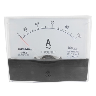 AC 0-100A Analog Ammeter Current Panel Meter Gauge - AC 0-100A - Bed ...