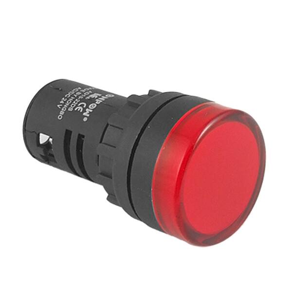 Concealed Terminal Red LED Signal Indicator Lamp Light - Bed Bath ...