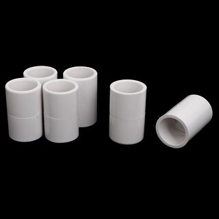 20mm Drinking Water Pipe Tube Straight PVC-U Fitting Adapter Connector ...