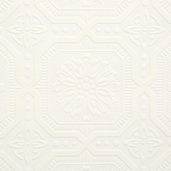 Small Ceiling Tile Paintable White Wallpaper - Bed Bath & Beyond - 37948683
