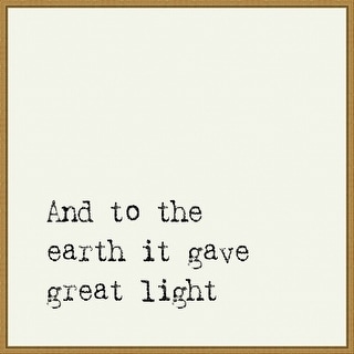 Great Light by Amanti Art Portfolio Framed Canvas Wall Art - Bed Bath ...