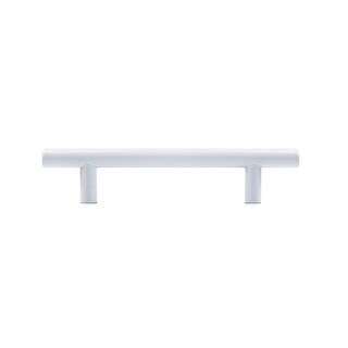 TUHOME 6 Inch White Cabinet Pulls Stainless Steel CC 3-3/4 Inch (Pack ...