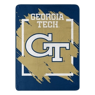 Dimensional - Georgia Tech Micro Raschel Throw - Bed Bath & Beyond ...