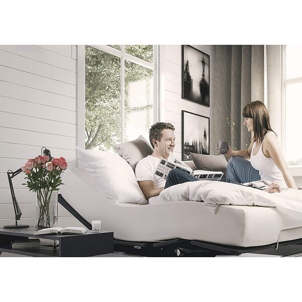 Adjustable Bed Frame Head Foot Incline Wireless Remote Control Zero Gravity Adjustable Bed Base On Sale Bed Bath Beyond 34240310