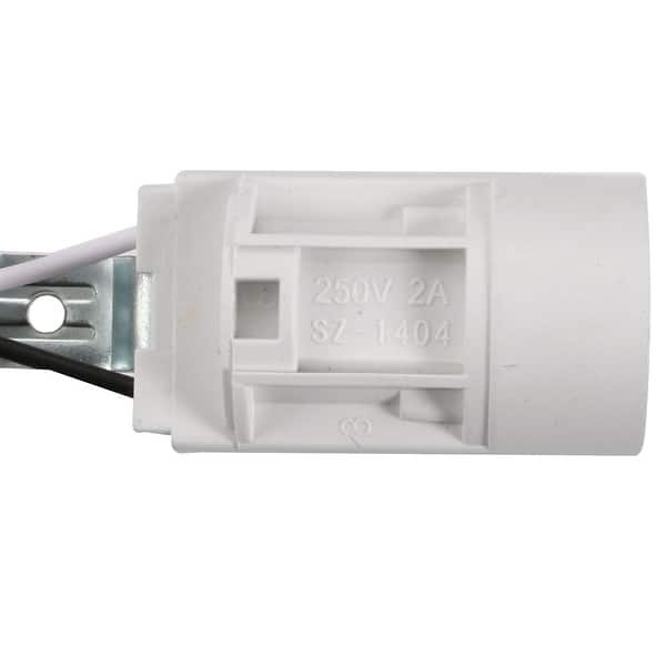 2pcs 60mm Height Wall Lamp Pendant Light Holder E14 Lamp Socket w Wire ...