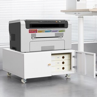 Mobile file cabinet with 4 wheels at the bottom - Bed Bath & Beyond ...