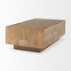 Hayden Solid Wood Rectangular Floating Coffee Table - Bed Bath & Beyond ...