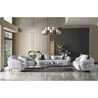 Ruben 4 Pieces Living Room Sets 1 Sofa 1 Loveseat 2 Chair - Bed Bath ...