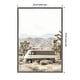 Kate and Laurel Sylvie Rustic Desert Vintage Van in Joshua Tree Framed ...