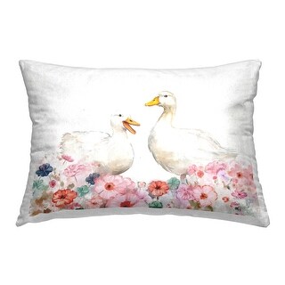Stupell Floral Goose Duo Design by Ziwei Li - Bed Bath & Beyond - 40182192