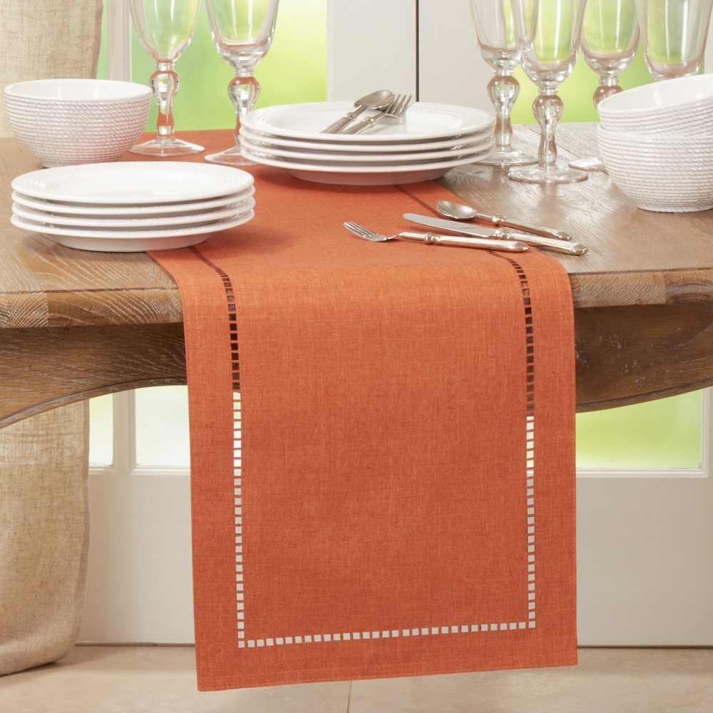 Table runner orange store