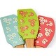 Bloom Blossom Flower Daisy Floral Print Turquoise Green and Coral Mini ...
