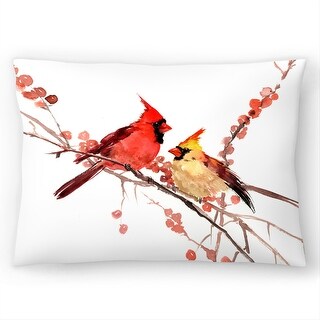 Cardinal Birds 2 - Decorative Throw Pillow - Bed Bath & Beyond - 31033777