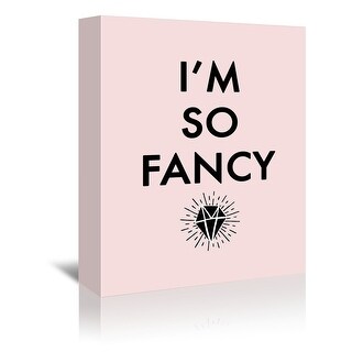 Americanflat - 8" x 10" So Fancy by Annie Bailey Wrapped Canvas Wall ...
