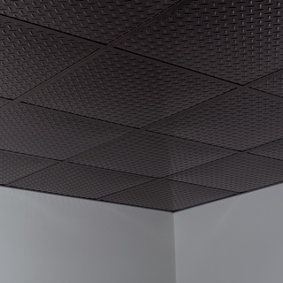 FASÄDE Diamond Plate Revealed Edge Decorative Vinyl 2ft x 2ft Lay in ...