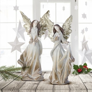 10" Resin Holy Angels Set of 2 - Bed Bath & Beyond - 38248361