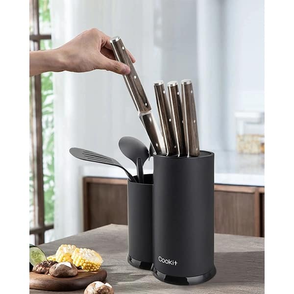 round knife block set