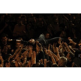 Bruce Springsteen crowd surfing at Madison Square Garden Photo Print ...