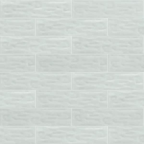 Shaw Geoscape - 4" x 16" Rectangle Brick Mosaic Wall Tile - Tile - Bed ...