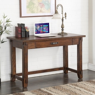 Carbon Loft 48-inch Quick Assembly Brown Writing Desk - Bed Bath ...