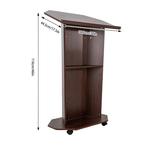 Conference Presentation Stand Portable Movable Desk - Bed Bath & Beyond ...