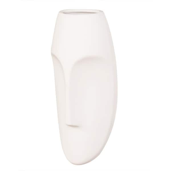 Ceramic Coated Face Wall Sculpture - 10" H x 5" W - Bed Bath & Beyond ...