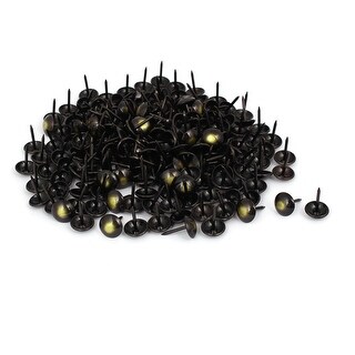 7/16" Dia Round Head Thumbtack Upholstery Decorative Tack Nail Pushpin ...