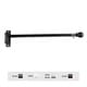 InStyleDesign 5/8" Swing rod 17"-26" Long - Bed Bath & Beyond - 36506850