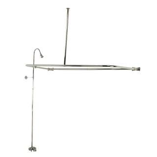 Kingston Brass Vintage Exposed Shower System with 1.8 GPM Single - Bed ...