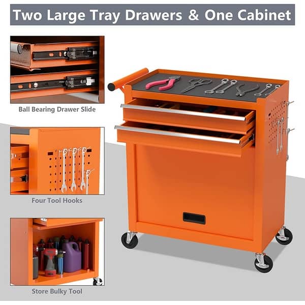 small rolling tool chest