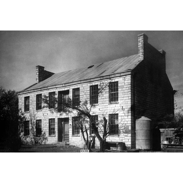 Judge Sebron G. Sneed House Black and White Gallery Wrapped Canvas ...