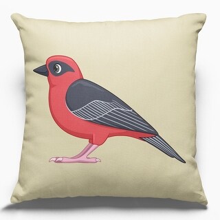 Cotton Canvas Pillow Case Animals of Africa Madagascar Fody 18 x 18 ...