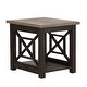 Heatherbrook Charcoal and Ash End Table - On Sale - Bed Bath & Beyond ...