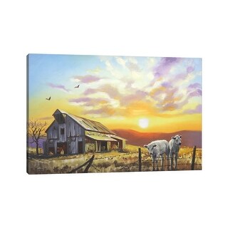 iCanvas "Cattle" by D. "Rusty" Rust Canvas Print - Bed Bath & Beyond ...