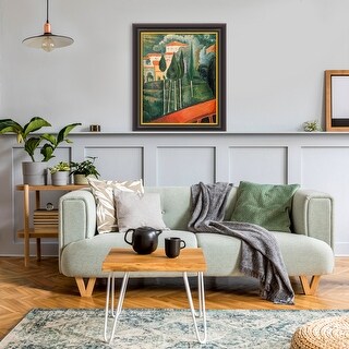 La Pastiche Amedeo Modigliani 'Landscape, Southern France' Hand Painted ...