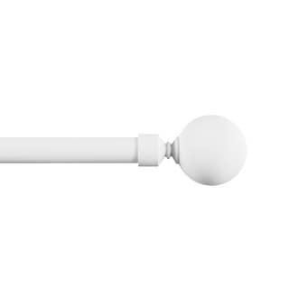 Hastings Home 48-84-Inch Curtain Rod, White - Bed Bath & Beyond - 40512634