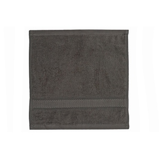 Nova Wash Cloth 12" X 12" Light Grey - Set of 6 - Bed Bath & Beyond ...
