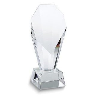 Curata Small Optic Crystal Fountain Trophy/Award with Presentation Gift ...